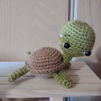 PATTERN: Shell the Baby Sea Turtle Amigurumi Sea Turtle Pattern ...