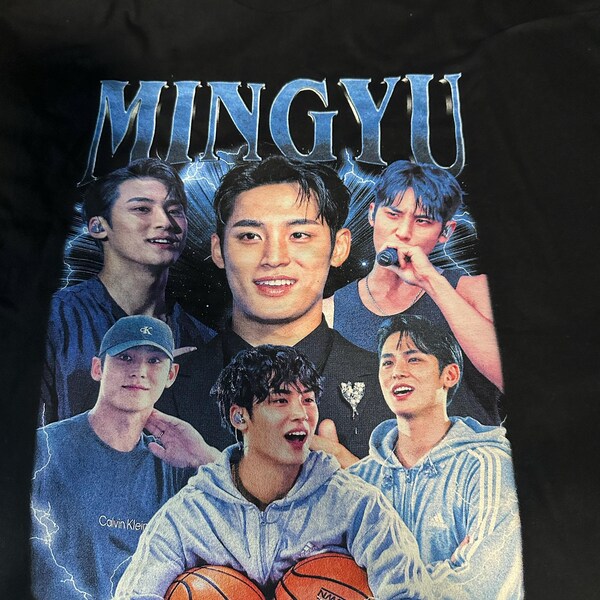 AESPA Ningning Retro 90s Vintage Bootleg T-shirt, Aespa Shirt, KPOP T ...