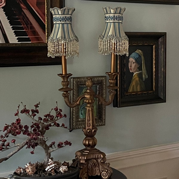 3m Vintage Blue Trim - French Passementerie Braid - Upholstery Trim ...