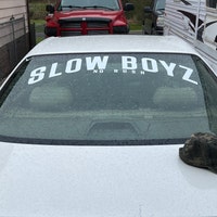Slow Boyz No Rush V1 Windshield Rear Window Decal Car Sticker Banner ...