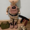 Crochet Pattern: Soldier Doll, Military Man Soft Toy, Army Man, Army ...