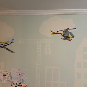 Paint Splatter Fabric Wall Decals Set of 7 Ink Splotch Wall Stickers in ...