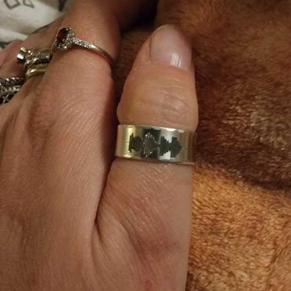 Women's Pinky Ring Personalized Sterling Silver Band Little Finger ...