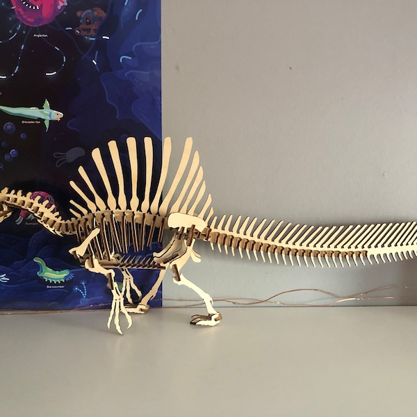 Tyrannosaurus Skeleton .dxf Digital File Template for Laser Cutting. - Etsy