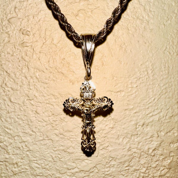 925 Sterling Silver Virgin Mary Rosary Necklace 4mm Bead Ball Chain ...