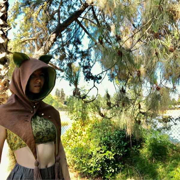 Medieval Cat Hood LARGE PDF Pattern and Tutorial – Larp, Reenactment ...