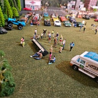 1:64 Miniature Human Figures Resin / Unpainted Great for Dioramas Hot ...