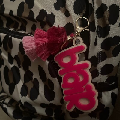 Acrylic Bag Tag - Etsy