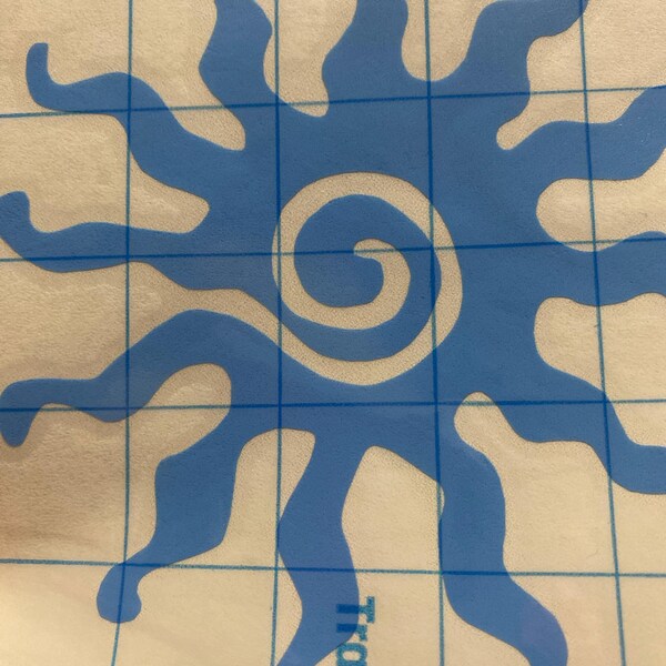 Cherokee Sun Symbol Vinyl Decal for Laptops, Cars, Cups, Water Bottles ...