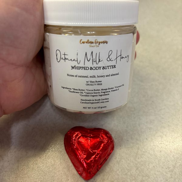 Natural Skin Care Sample Pack Seven Different Scents Whipped Butters ...