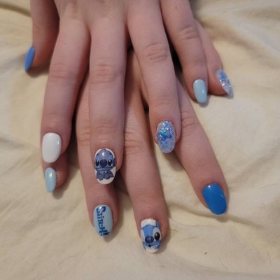 Full Set of Acrylic Nails.. BILLY EILISH inspired Any - Etsy