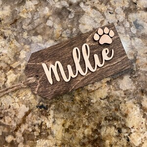 Personalized Dog Sign Unique Dog Sign Puppy Name Frame | Etsy