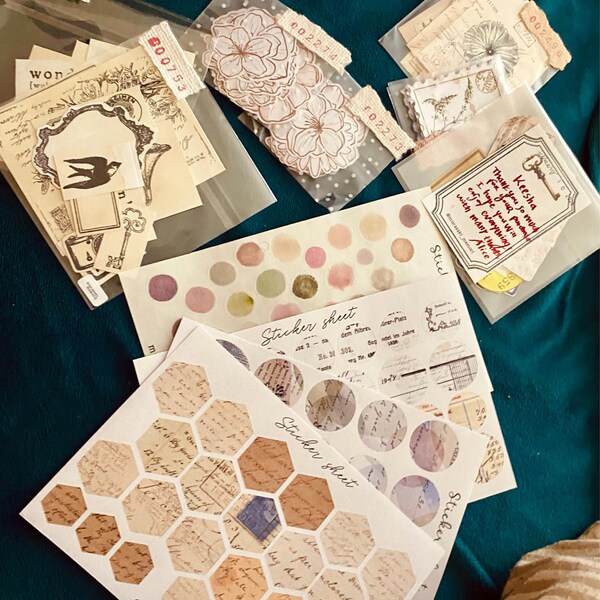 2 Sizes | Handmade Paper Journal | Deckled Edge | Journaling | Junk ...