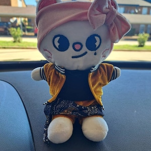 Hyunjin Hairband, Jiniret Hairband, Mini Skzoo, Skzoo Clothes, Skzoo ...