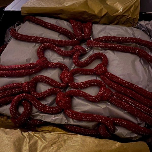 Shibarbi Girl Hip Harness Shibari Style Ropekini Hishi Karada Bikini ...