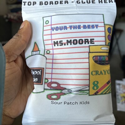 Easy Chip Bag Template, Canva Editable Blank Chip Bag, Party Chip Bag ...