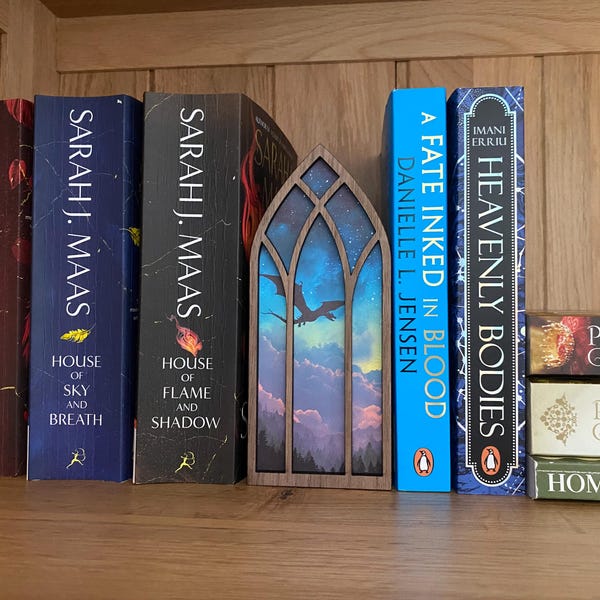 ACOTAR Bookshelf Signposts: Officially Licensed SJM Prythian Court ...
