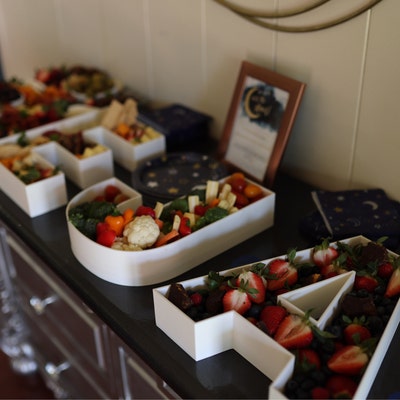 Fillable Letters Numbers Trays for Charcuteries Candies Sweets - Etsy