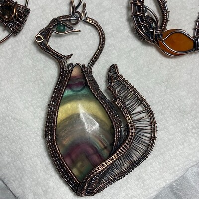 Wire Wrap Tutorialwire Wrapping Pattern Wirearttutorials - Etsy