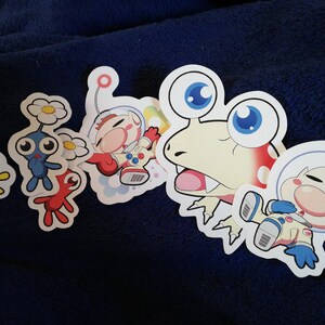 Pikmin Chibi Sticker Set - Etsy