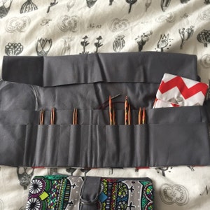 Interchangeable Knitting Needle Case-knitting Needle Organizer-storage ...