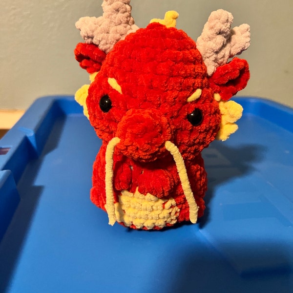 PDF Pattern: Loong the Chubby Dragon - Etsy
