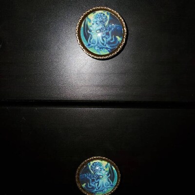 SET of 2 Sand & Sea Beach Coastal Nautical Pelican Nickel Silver GLASS ...