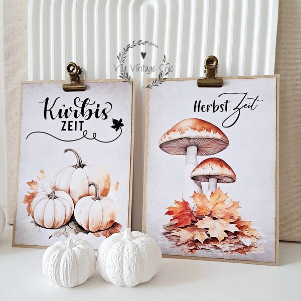 Watercolor Autumn Clipart Bundle: Cozy Fall Graphics (digital Download ...