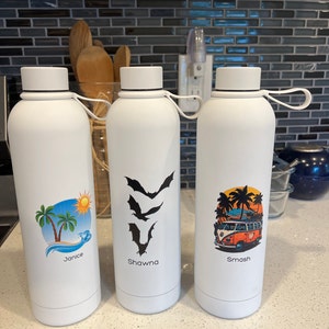 CUSTOM WATER BOTTLE Company Logo Tumbler Business Logo - Etsy