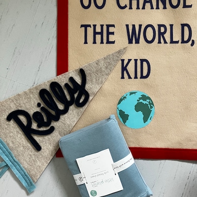 You Glorious Beautiful Mess Felt Pennant Flag Banner - Etsy