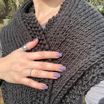 KNITTING PATTERN Shawl / A Bit of Good Luck / Easy Shawl Knitting ...