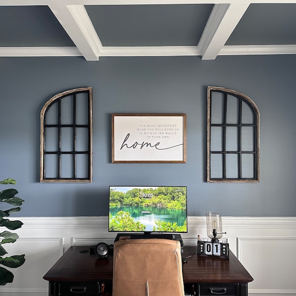 The Most Important Work Sign | Wood Sign| Living Room Wall Decor ...