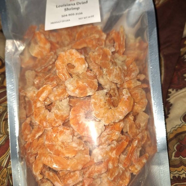Louisiana Dried Shrimp Size Large 16 Ounces - Etsy