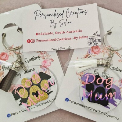 Keyring Display Card Svg, Keyring Display Card Template, Keychain ...