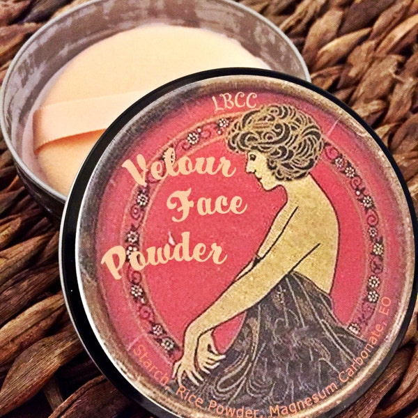 1936 Velour Setting Powder, Matte Face Powder, Vintage Face Powder ...