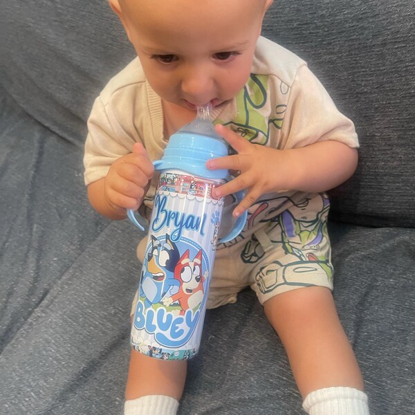 Customized and Personalized Baby Bottle With Name, 8oz., Custom Baby ...