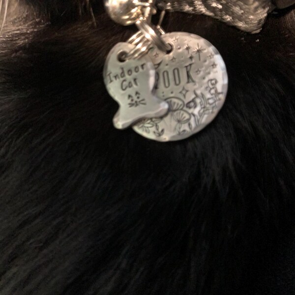 Cemetery Dog Tag Ghost Dog Tag Halloween Dog Tag Crow Raven Dog Tag Pet ...