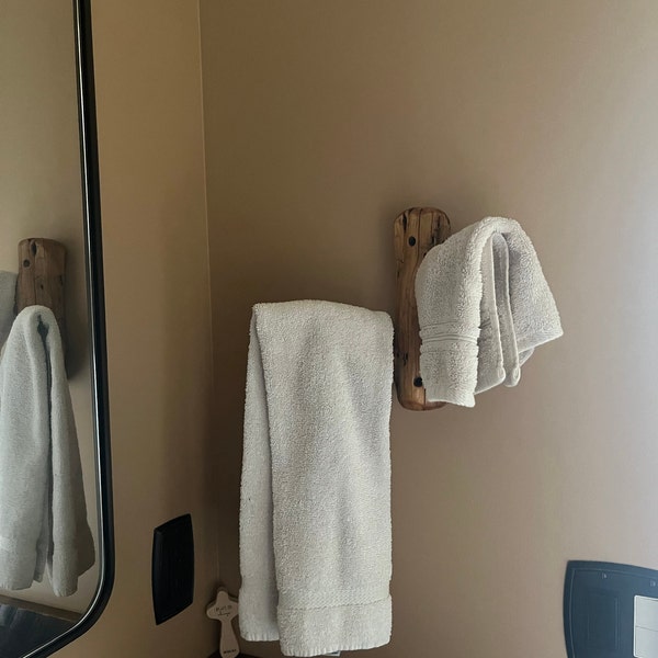 Stout Whitetail Antler Shed Wall Hook on Barnwood for Towel Rack, Hat ...