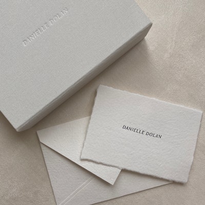 WHITE Linen Box 5x7 Photo Box Off-white Ribbon Proof Print Packaging ...