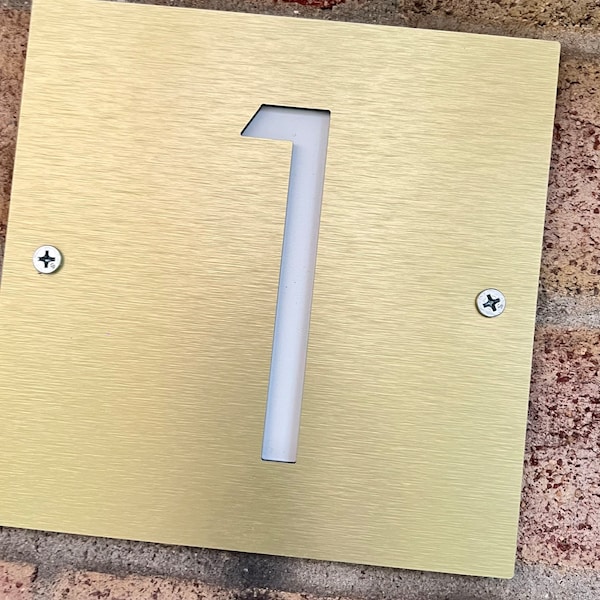 Custom Apartment Numbers. Apartment Door Sign. Hotel Room Number ...