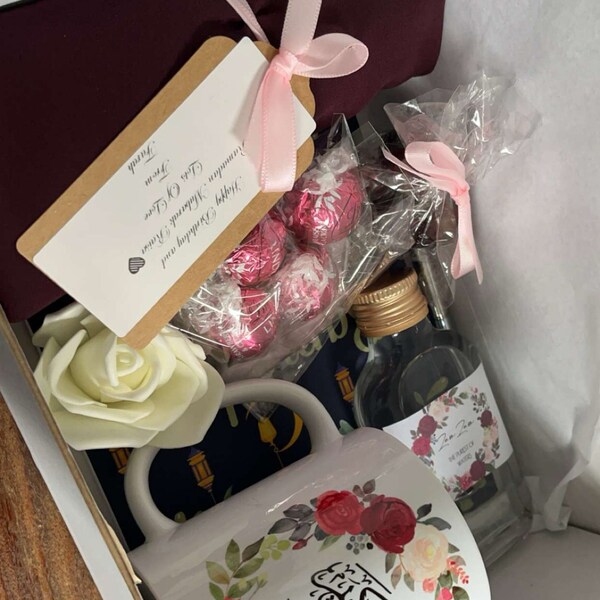 Personalised Mug Hijab Hamper/initial Mug/hijab Hamper/gift for Her ...