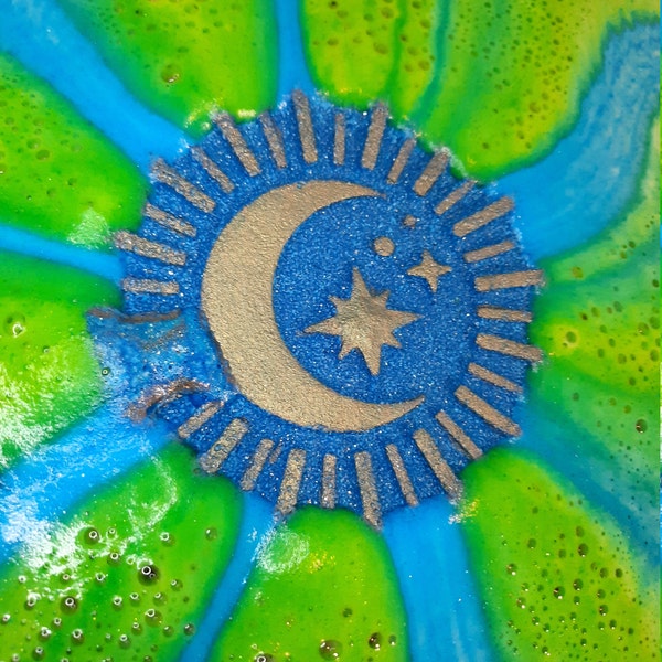 Celestial Moon Mold | Bath Bomb Mold | Soap Mold | Wax Mold | Plastic ...