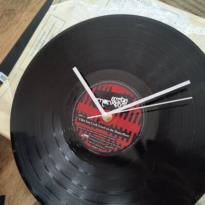 12 Inch Laser Cut Vinyl Record Wall Clock Laser Cut When Words Fail ...