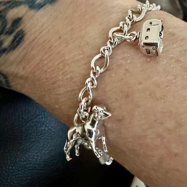 Pit Bull Charm, Pit Bull Pendant, Pit Bull Lover, Bully Breed, Bully ...