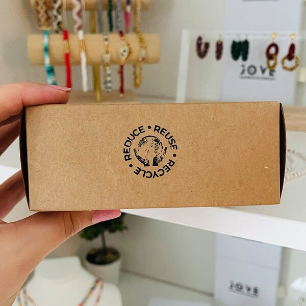 Reuse Reduce Recycle Stamp for Sustainable Packaging, Eco Packaging ...