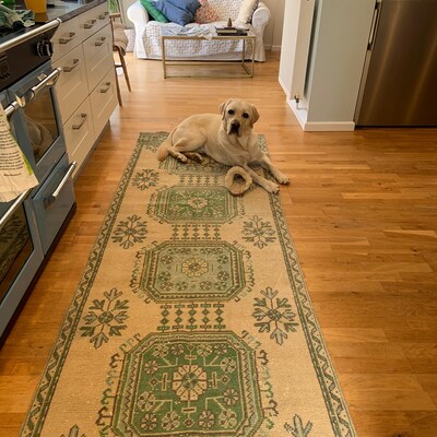 4x6 Turkish Rug,oushak Rug,neutral Vintage Rug,turkish Area Rug,wool ...