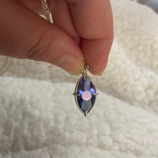 Tanzanite Aura Infinite Eye of Horus Stargate Necklace & Ancient ...
