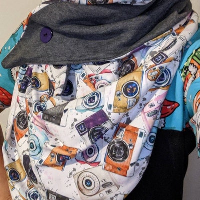 Triangle Scarf, Wrap Scarf Sewing Pattern, Pdf Pattern, Triangle Wrap ...