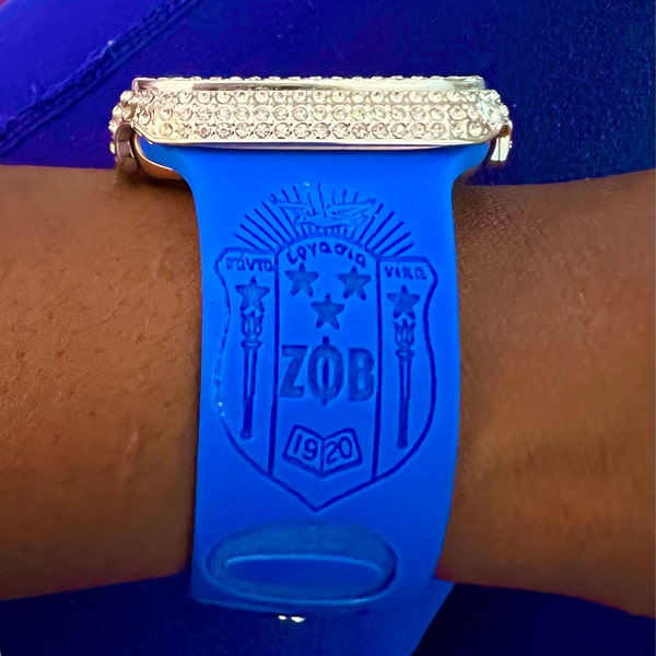 Zeta Phi Beta Sorority, Inc. Personalized Watch Band | Zeta Watch Band ...