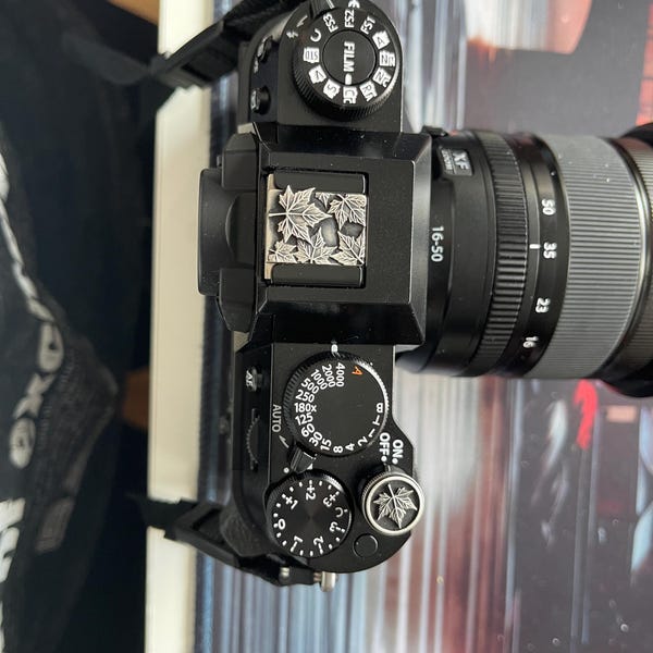 Nami | Maple Leaf Combo Hot Shoe Cover and Shutter Button for Digital ...